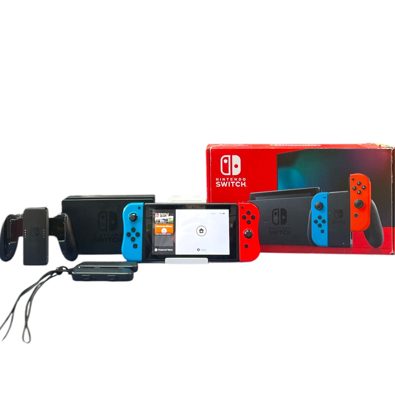 Pre-owned Nintendo Switch with Box - Own4Less